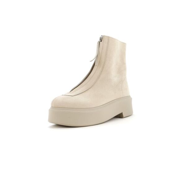 The Row | Shoes | The Row Womens Front Zip Combat Boots Nubuck Neutral ...